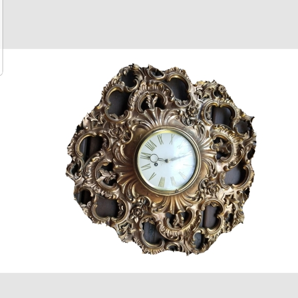 Syroco | Wall Decor | Syroco Regency Clock | Poshmark